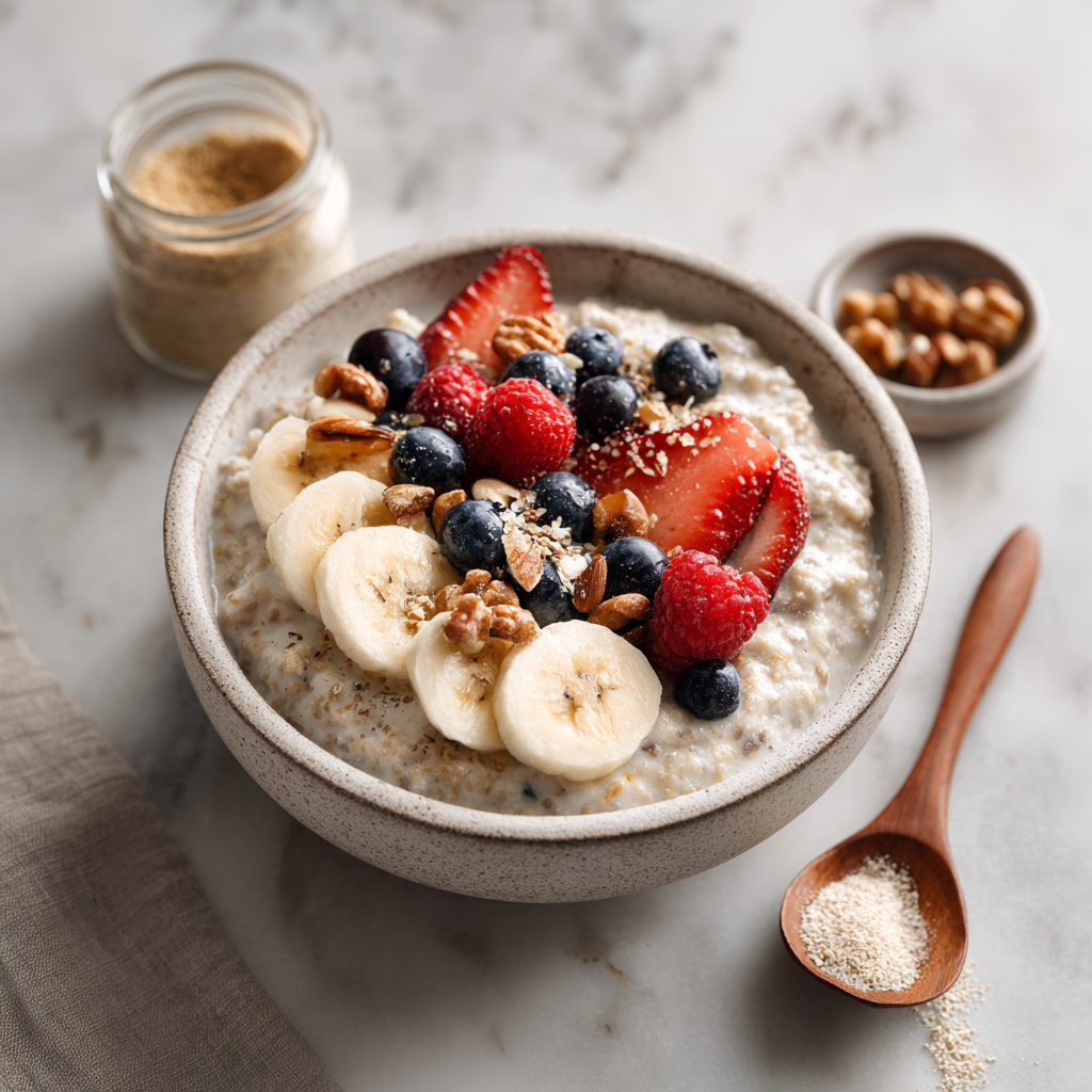 Brain Boost Oatmeal: Start Your Day with Lion’s Mane Power – Healing ...
