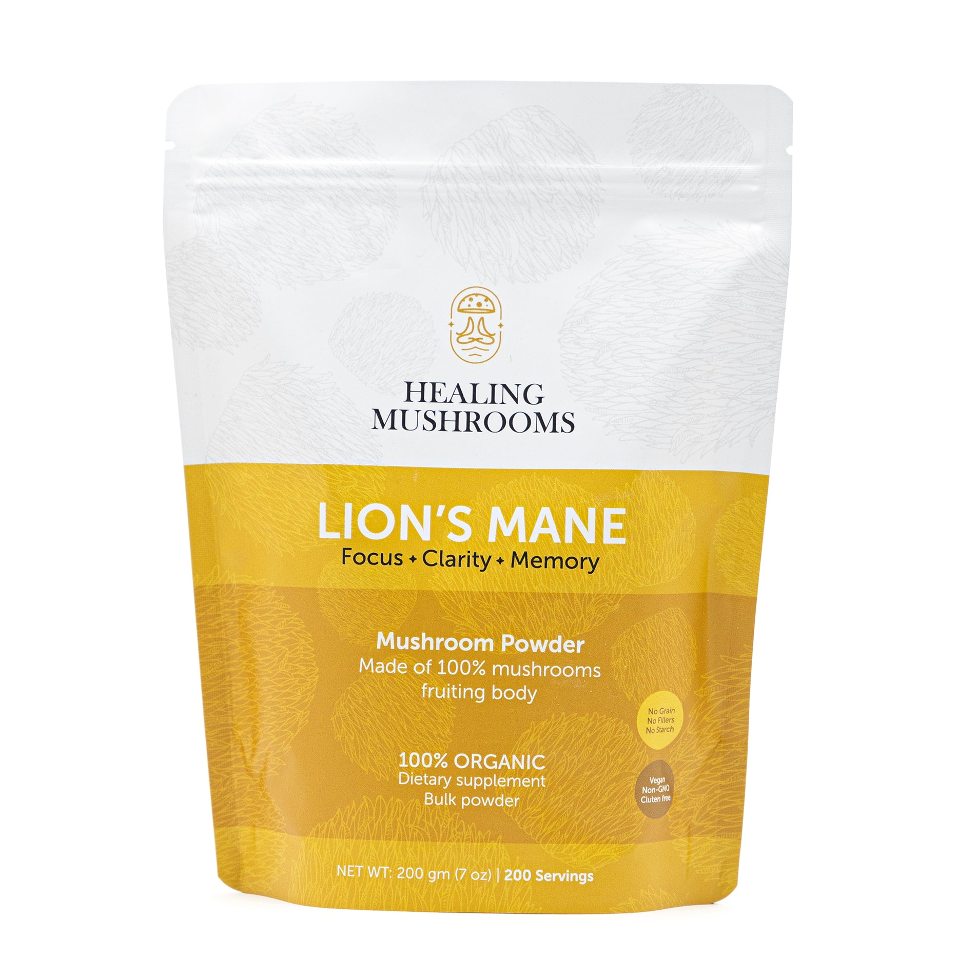 Lion's Mane Powder – Healing Mushrooms